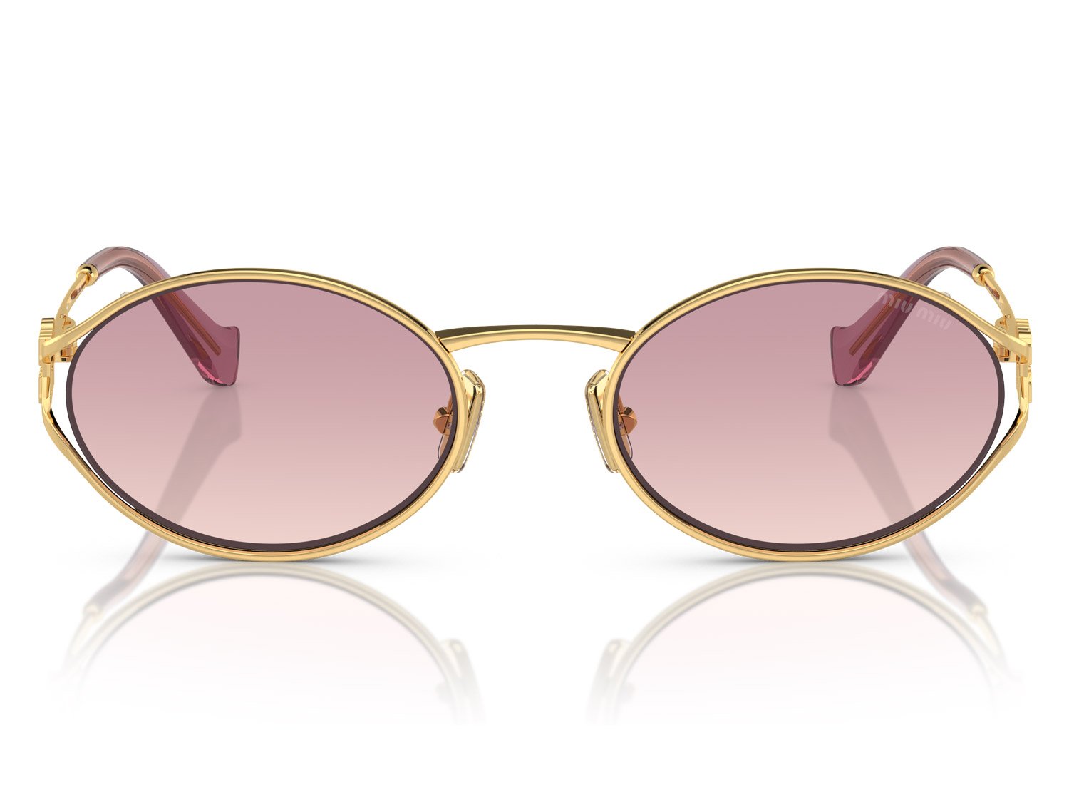 Óculos de Sol Miu Miu 0MU01XV 12W1O1 - Arte Óptica